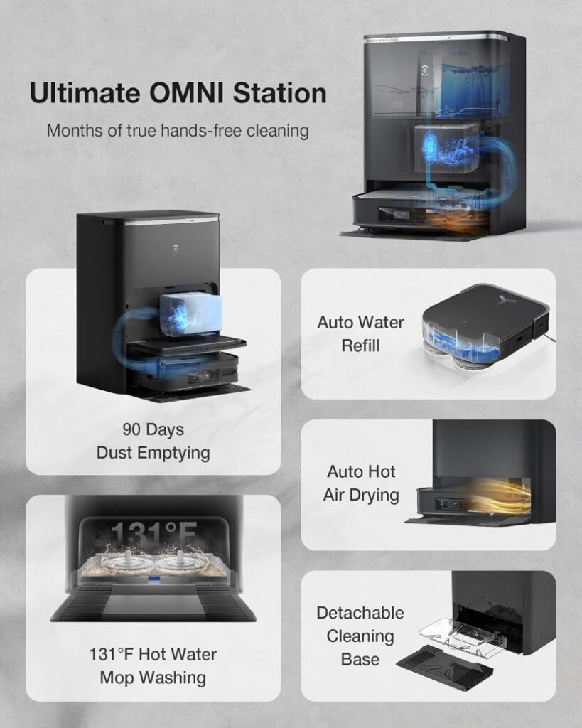 Ecovacs Deebot X2 Omni Robot Vacuum - VacDirect